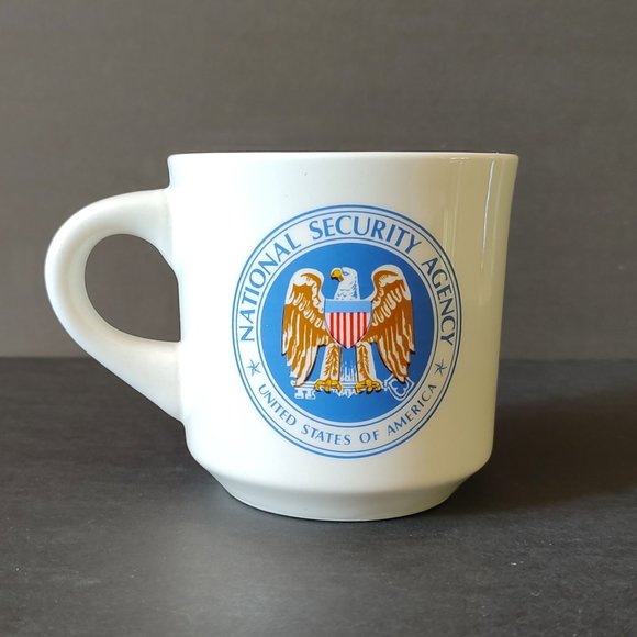 Accents | National Security Agency Coffee Mug Cup Eagle Emblem Holding ...